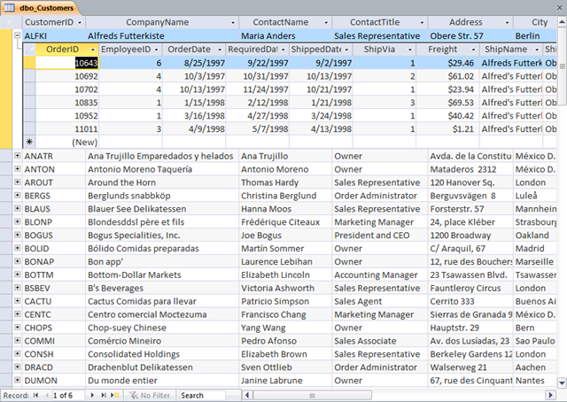 OakLeaf Systems: Linking Microsoft Access 2010 Tables to a SQL Azure ...